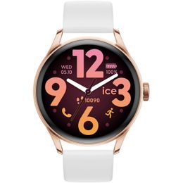 Ice Watch ICE-WATCH Damen Smartwatch "ICE smart 3.0 - 1.2 AMOLED - GPS", wei&szlig;, Smartwatches, Armbanduhr, Damenuhr,