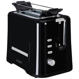 Exquisit Toaster "TA 3102 swi", B:12,3cm H:17cm T:21cm, schwarz, Toaster