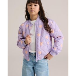WE Fashion Jacke M&auml;dchen Gr&ouml;&szlig;e 98/104 lavendel / rosa