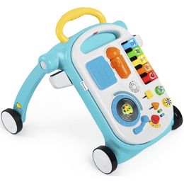 Baby Einstein Kinder Lauflernwagen "Musical Mix &lsquo;N Roll", bunt, Kunststoff, B:73cm H:42cm T:50cm, Lauflernhilfen, mit Licht und Sound