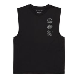 Quiksilver Herren Tanktop "Lap Time", schwarz, Gr. XXL, Obermaterial: 88% Microfaser, 12% Elasthan;, Tops