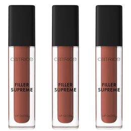 Catrice Damen Lipgloss "Filler Supreme Lip Gloss"say less, serve more, Lippen-Kosmetika