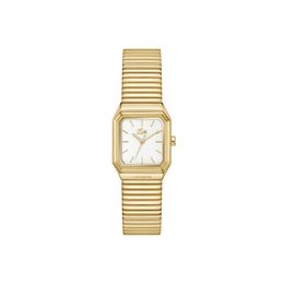 Lacoste Damen Quarzuhr "RENE"goldfarben, silberfarben, Armbanduhren, Armbanduhr, Damenuhr, Edelstahlarmband, analog