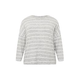 Dorothy Perkins Curve Shirt Damen Gr&ouml;&szlig;e L grau / offwhite