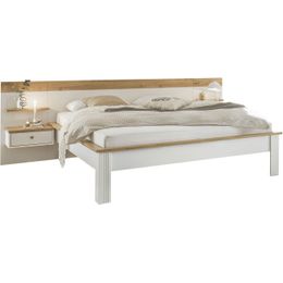 Schlafzimmer-Set OTTO HOME, wei&szlig;, Schlafzimmerm&ouml;bel-Sets, "Westminster", Bett Liegefl&auml;che 180/200cm und 2 Wandpaneele