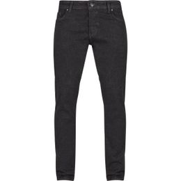 2Y STUDIOS Herren Bequeme Jeans "2Y Studios Herren 2Y Tapered Fit Jeans"schwarz, Gr. 32, unifarben, 97% Baumwolle, 3% Elasthan, Jeans