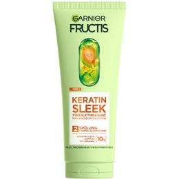 Garnier Kinder Haarsp&uuml;lung "Garnier Fructis Keratin Sleek Sp&uuml;lung", 1.200ml, transparent, Haarpflegemittel, F&uuml;r trockenes, zu Frizz neigendes Haar,