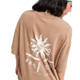 Roxy Damen T-Shirt "My Boyfriend"braunie, Gr. M, Obermaterial: 100% Baumwolle., Shirts