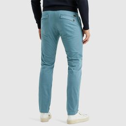 PME-Legend PME LEGEND Herren Chinohose "TWIN WASP CHINO LEFT HAND STRETCH TWILL", blau, Gr. 40, unifarben, Canvas, Obermaterial: 98% Baumwolle, 2% Elasthan,