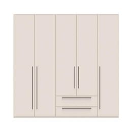 Dreht&uuml;renschrank OTTO HOME, B:227cm H:224cm T:56cm, beige, FSC-zertifizierter Holzwerkstoff, MDF, Schr&auml;nke, "Opera mit oder ohne Kranz inkl.