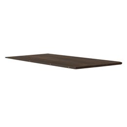 Esstischplatte, B:100cm H:2,5cm T:45cmeiche dunkel, HAMMEL FURNITURE, Massivholz, Tischplatten, "Findahl by Hammel Amalfi", 45x100 cm, Eiche