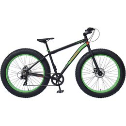 WYNN Fatbike "FAT2.0", 46cm, 26 Zoll (66,04cm), schwarz, Fahrr&auml;der