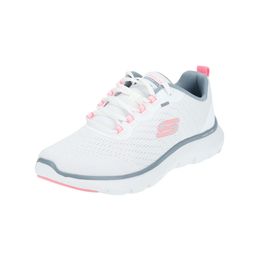 Skechers Damen Sneaker "Skechers Sneaker Textil", Gr. 41wei&szlig; kombi, Textil, Schuhe