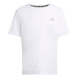 adidas Performance Funktionsshirt 'Adi365 Essentials' Herren Gr&ouml;&szlig;e L silbergrau / wei&szlig;