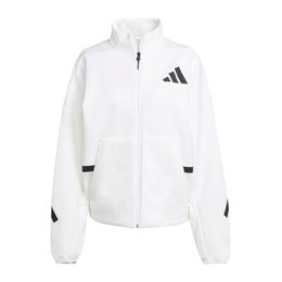 adidas Sportswear Trainingsjacke 'Z.N.E.' Damen Gr&ouml;&szlig;e XS/S schwarz / wei&szlig;