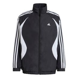 adidas originals Jacke 'Teamgeist' Jungen Gr&ouml;&szlig;e 176 schwarz / wei&szlig;