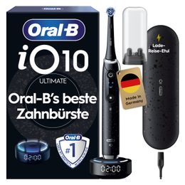 Oral-B Elektrische Zahnb&uuml;rste "iO Series 10 Luxe Edition", schwarz, Elektrozahnb&uuml;rsten, Magnet-Technologie