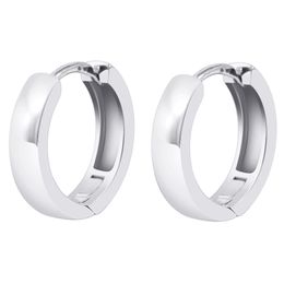 Adelia&acute;s ADELIA ́S Damen Klappcreolen "Ohrringe &ndash; Klappcreole aus 925 Silber"silber, Silber 925 (Sterlingsilber), Ohrringe, Perfekt als Geschenk f&uuml;r besondere