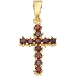 Firetti Damen Kreuzanh&auml;nger "Schmuck Geschenk Gold 333 Halsschmuck Anh&auml;nger Kreuz", Gelbgold 333, 0,71 g, gold, Gelbgold 333, Schmuckanh&auml;nger, mit