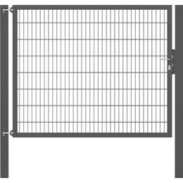 Alberts Zauneinzelt&uuml;r "Flexo Plus", B/H: 200cm x 160cm, grau, Tore, anthrazit, verschiedene Abmessungen