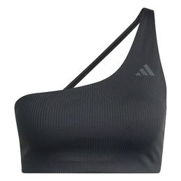 adidas Performance Sport-BH 'Optime' Damen Gr&ouml;&szlig;e XL grau / schwarz