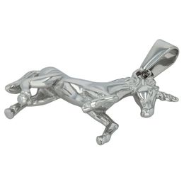 Adelia&acute;s Kettenanh&auml;nger ADELIA&acute;S "M&auml;dchen Anh&auml;nger &ndash; Einhorn Anh&auml;nger aus Edelstahl", silber, Schmuckanh&auml;nger, M&auml;dchen, Edelstahl, Kettenanh&auml;nger, Perfekt als Geschenk zum Valentinstag