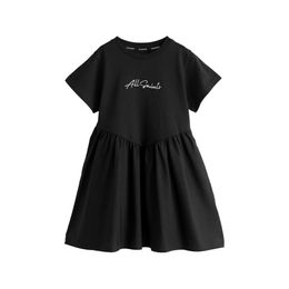Smallsaints Kleid M&auml;dchen Gr&ouml;&szlig;e 122 schwarz / wei&szlig;