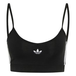 adidas originals Top '3 STRIPES' Damen Gr&ouml;&szlig;e XXS schwarz / wei&szlig;