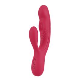 Sweet Smile Vibrator "Rabbitvibrator Thumping Rabbit Vibrator", rot, Vibratoren