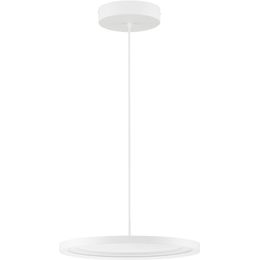 NOVA LUCE LED-H&auml;ngeleuchte "ANDRIA", 1, &Oslash; 40cm, 1 Stk., wei&szlig;, Leuchten