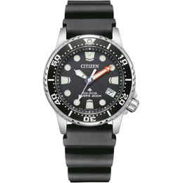 Citizen Damen Taucheruhr "Promaster Eco-Drive Diver", schwarz, Armbanduhren, Armbanduhr, Damenuhr, Solar, bis 20 bar wasserdicht