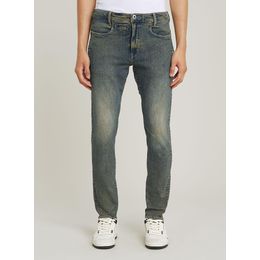G-Star Raw G-STAR Herren Regular-fit-Jeans "D-Staq Slim Jeans"antique faded mountain side, Gr. 27, Obermaterial: 4% Elastomultiester, 2% Elasthan, Jeans
