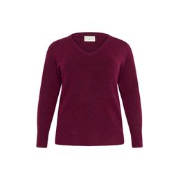 Kaffe Curve Pullover 'Niela' Damen Gr&ouml;&szlig;e 5XL/6XL burgunder