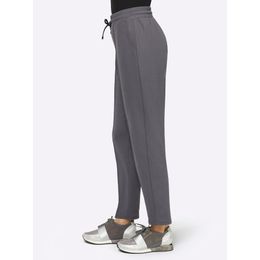 CR&Eacute;ATION L CREATION L Damen Jogger Pants, grau, Gr. 20, unifarben, 97% Polyester, 3% Elasthan, Hosen