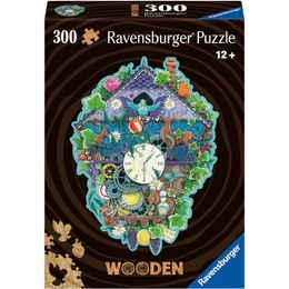 Ravensburger Kinder Puzzle "Kuckucksuhr", bunt, Holz, B:27cm H:37cm, Puzzles, Made in Europe