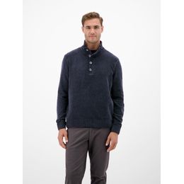 Lerros Herren Strickpullover "Lerros Herren Stricktroyer, weich wie Samt"classic navy, Gr. XL, 82% Baumwolle, 18% Polyester, Pullover