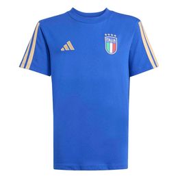 adidas Performance Shirt 'FIGC KIDS TEE' Jungen Gr&ouml;&szlig;e 176 blau