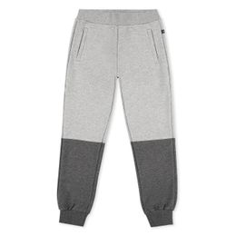 Philipp Plein M&auml;dchen Jogginghose "Jogging Trousers Hexagon"10, grau, Gr. 12, Obermaterial: 75% Baumwolle, 20% Polyester, 5% Elasthan, Hosen