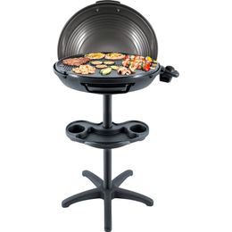 Elektro-Standgrill Steba, B:62cm H:100cm T:57cm, schwarz, Kontaktgrill_Standgrill_Tischgrill_Teppanyakigrill, "VG 325"
