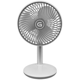 Gutfels Tischventilator "&raquo;VENTI 3010 R&laquo;", B:17cm H:29cm T:13,5cm, wei&szlig;, Ventilatoren, kompakt, mit Touch- Bedienung und eine Laufzeit von 12 h