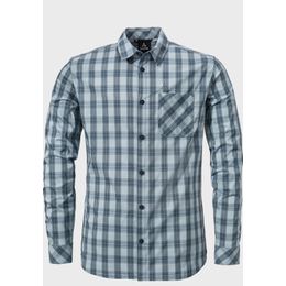 Sch&ouml;ffel SCH&Ouml;FFEL Herren Outdoorhemd "Shirt Sobra M", blau, Gr. 46, Oberstoff : 92% Nylon 8% Elasthan, Hemden