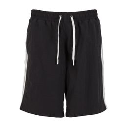 Urban Classics Herren Badeshorts "Urban Classics Board Shorts With Patched Stripe"schwarz, Gr. 5XL, 100% Polyamid, Badehosen