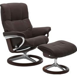Relaxsessel stressless, B:92cm H:103cm T:79cm, braun, Leder BATICK: BATICK ist ein leicht korrigiertes, durchgef&auml;rbtes und genarbtes M&ouml;belleder, bei