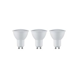 Paulmann LED-Leuchtmittel "Choose 3er Set Easy 3x5,5W 460lm 2700K 51mm", L:5,6cm &Oslash;:5cm, wei&szlig;, Leuchtmittel