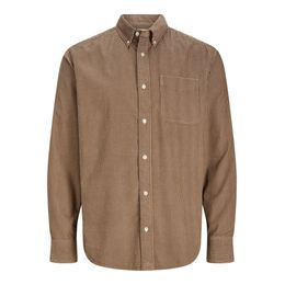 Jack & Jones Jack & Jones Hemd 'BROOK' Herren Gr&ouml;&szlig;e L beige / braun