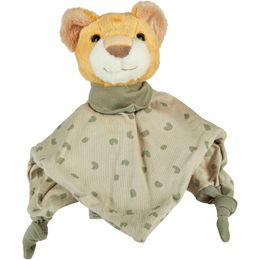 Sterntaler Baby Schmusetuch "L&ouml;we Leo, M", grau, Jersey, Polyester, Schnuffelt&uuml;cher, mit Bei&szlig;ring aus Silikon