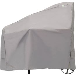 Grill-Schutzh&uuml;lle Tepro, B:125,7cm H:119,4cm L:73,7cm, grau, Polyester, Planen, BxLxH: 126x74x119 cm, f&uuml;r Smoker mittel