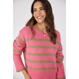 LIEBLINGSST&Uuml;CK LIEBLINGSST&Uuml;CK Damen Strickpullover "TadineEP"315, rose, Gr. 42, 50% Alpaka, 28% Polyamid, 22% Wolle, Pullover, mit Alpakawolle und Wolle
