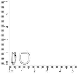 Firetti Damen Paar Creolen "Schmuck Geschenk Silber 925 Ohrschmuck Ohrringe", 10,5mm, Silber 925 (Sterlingsilber)silberfarben, Silber 925