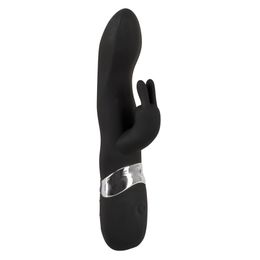 Sweet Smile Vibrator "Vibrator mit Klitorisreizer Rechargeable Rabbit Vibe", schwarz, Vibratoren